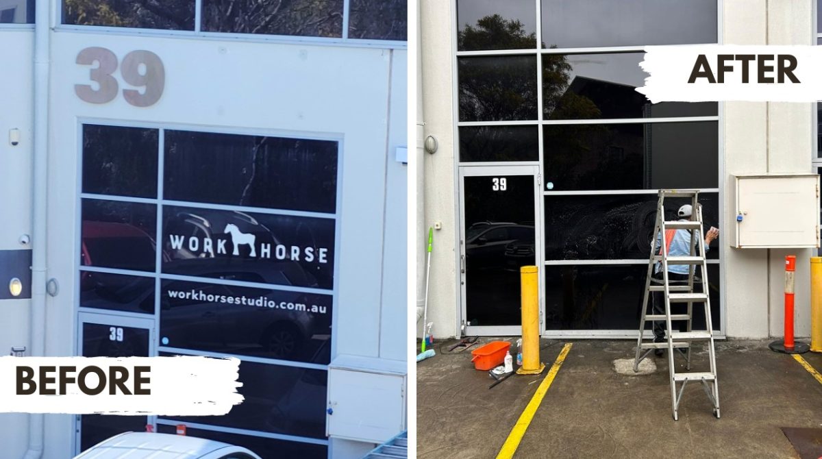 Decal & Signage Removal: Elevate Exteriors - Master Cleaners